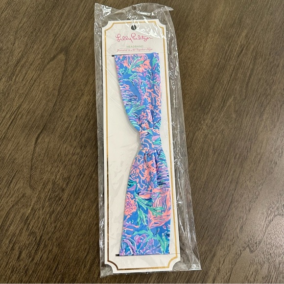 Lilly Pulitzer | Accessories | Nwt Lilly Pulitzer 2 Inch Headband Blue ...